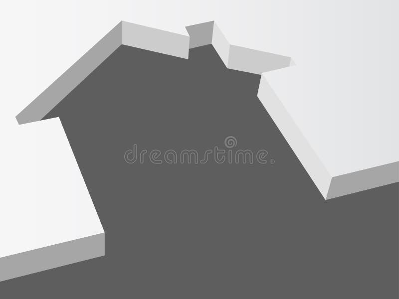House shape stock illustration. Illustration of sign - 13039465