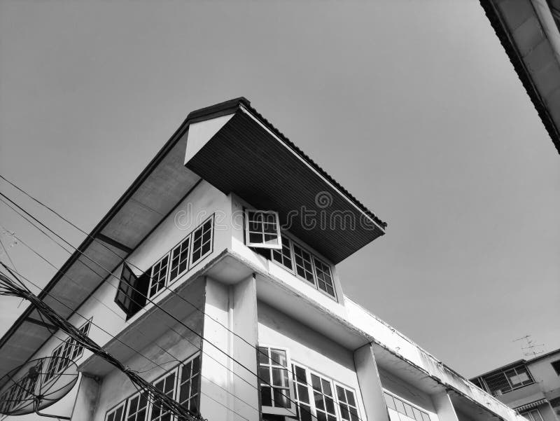 A House is a Single Unit Residential Building Stock Photo - Image of ...