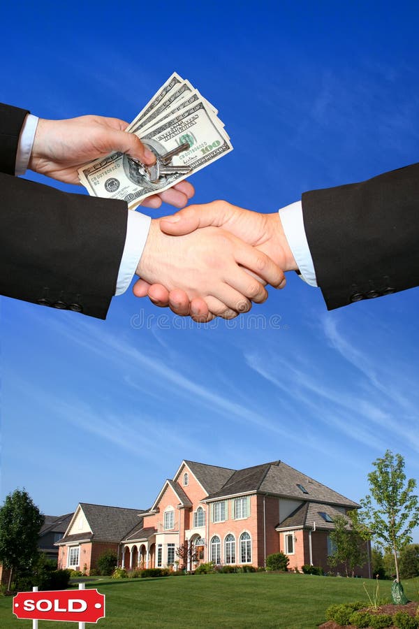 Sold stock photo. Image of real, estate, house, trees, realtor - 905374