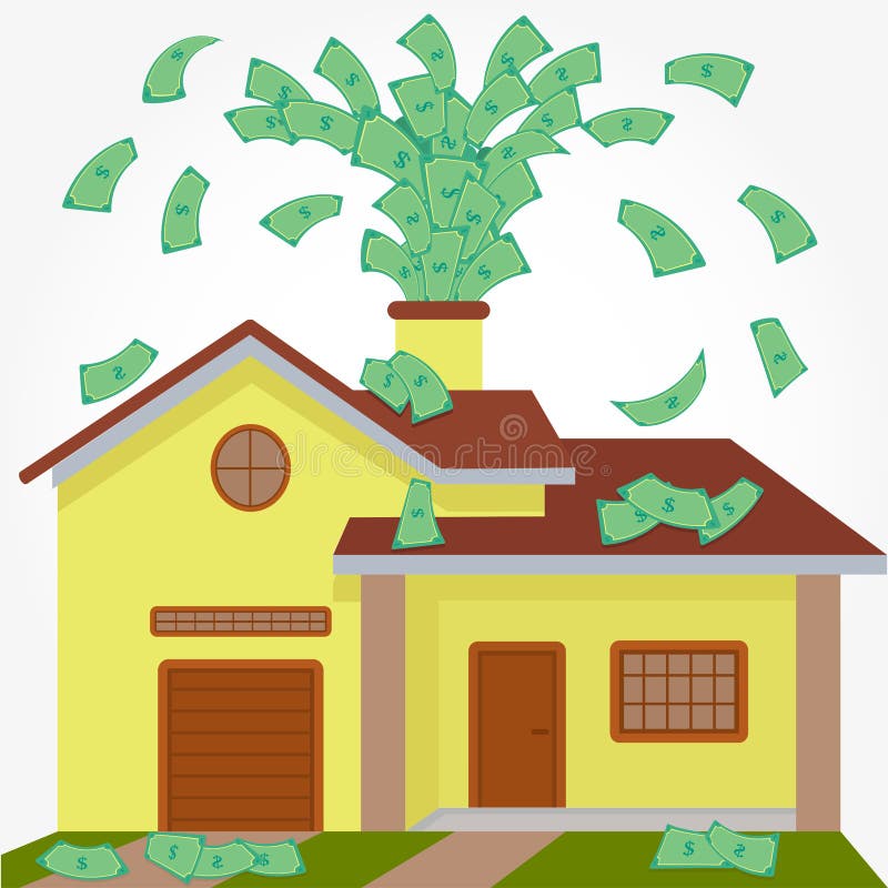 Raising Money stock illustration. Illustration of business - 3232355