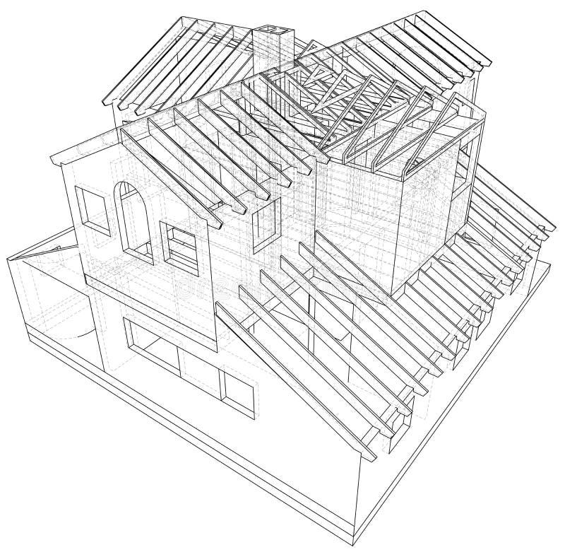 House Structure Stock Illustrations – 269,806 House Structure Stock ...