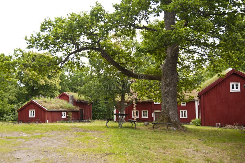House in Sweden stock image. Image of roof, wood, framing - 39774651