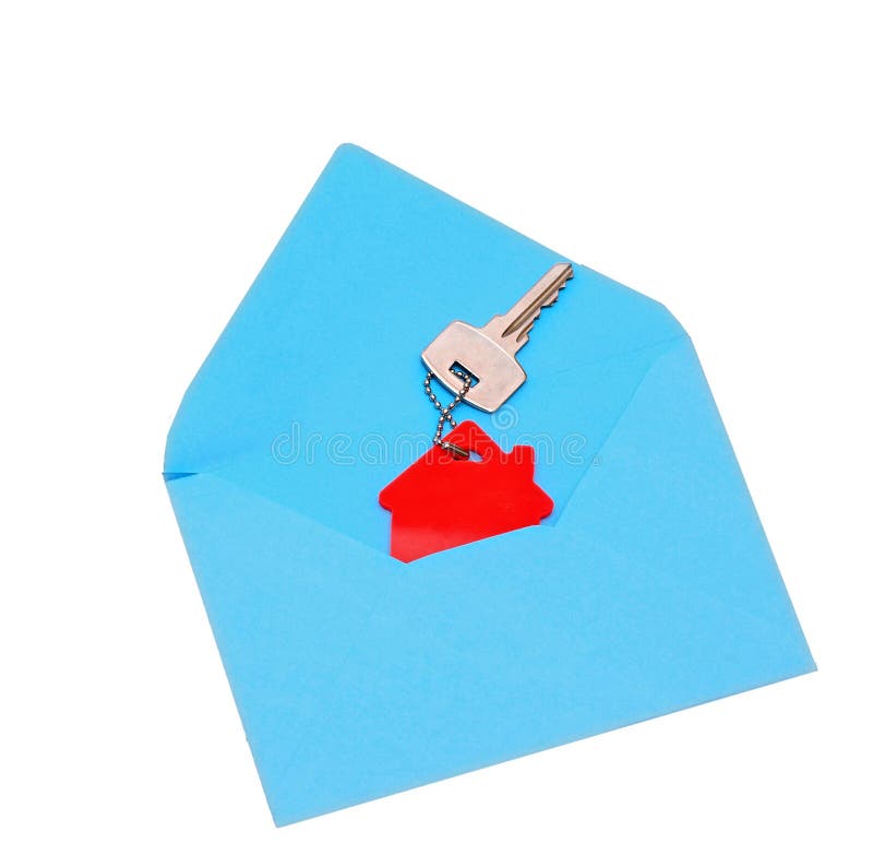 House symbol stock image. Image of envelope, move, keyring - 30705919