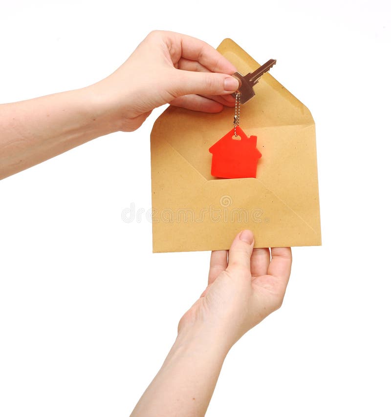 House symbol and key stock image. Image of move, business - 30705981