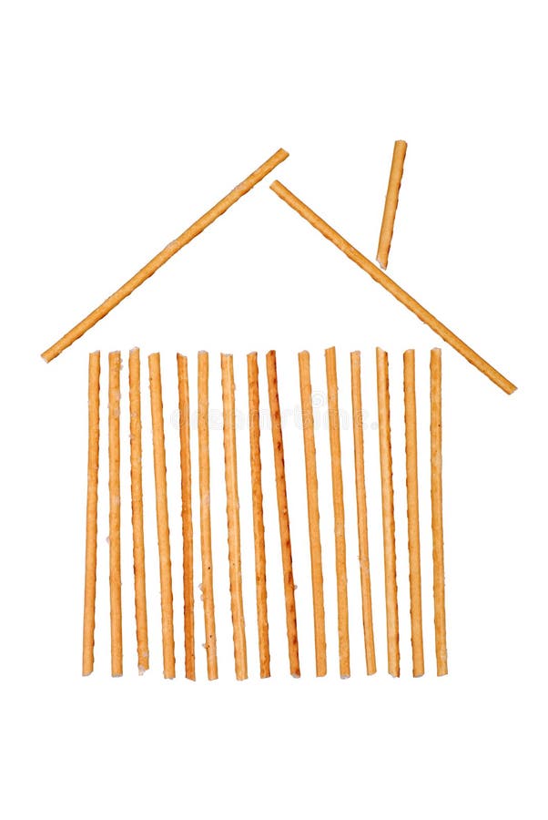 Stick matches house stock photo. Image of conceptual - 17270408