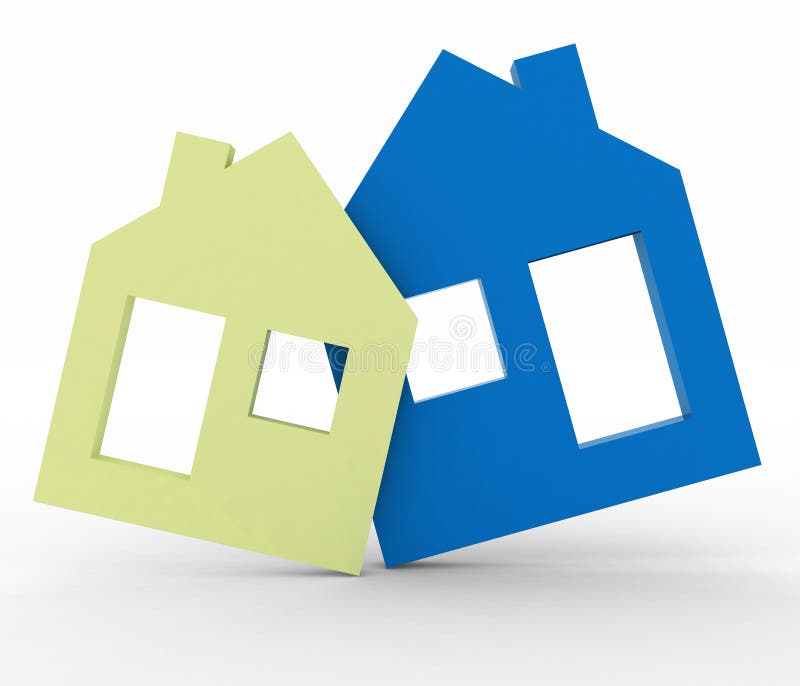 House symbol set stock illustration. Illustration of accommodation ...