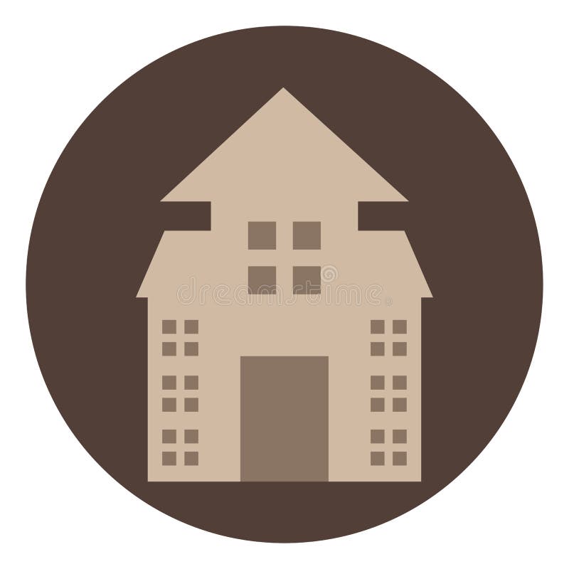 Tall House, Illustration, Vector Stock Vector - Illustration of ...
