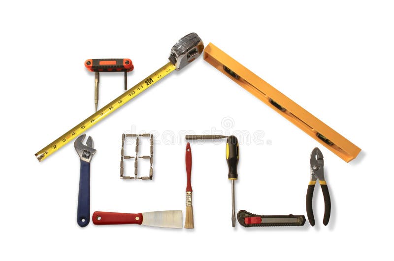 House of Tools stock photo. Image of spanner, improvement - 15887934