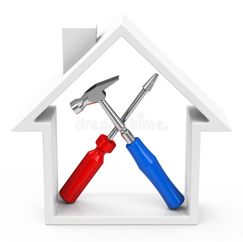 The house tools stock illustration. Illustration of tools - 49076204