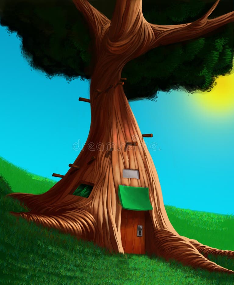 Treehouse Roof Stock Illustrations – 575 Treehouse Roof Stock ...