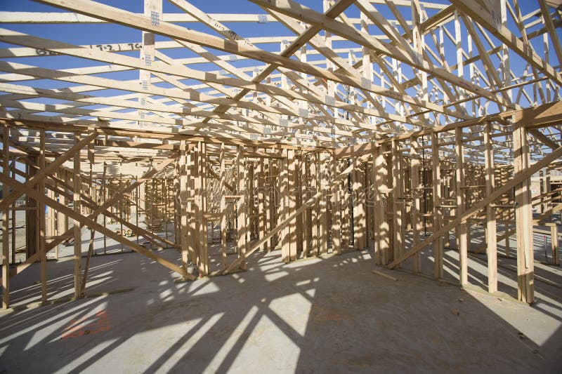 House Under Construction stock photo. Image of residential - 29652692