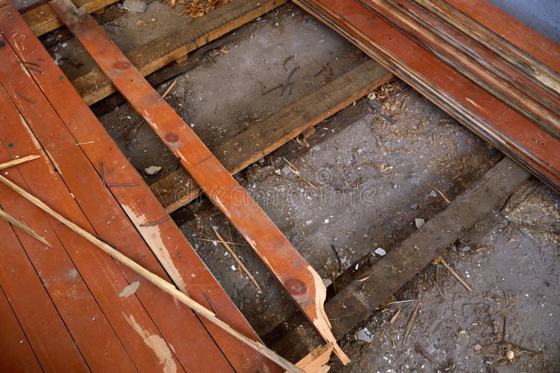 The House is Undergoing Renovation Work To Replace the Old Wooden ...