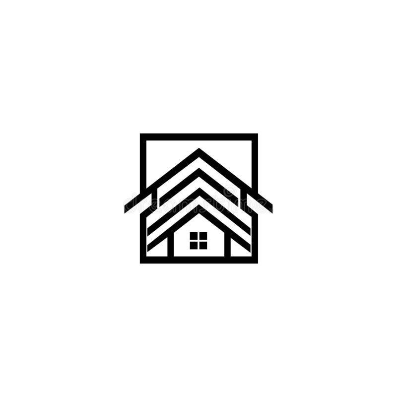 House Vector Logo Real Estate House Icon Stock Vector - Illustration of ...