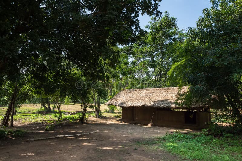 House of vedda people stock photo. Image of destinations - 86158776