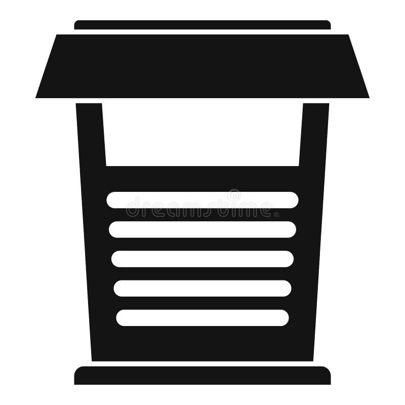 House Ventilation Icon, Simple Style Stock Vector - Illustration of ...