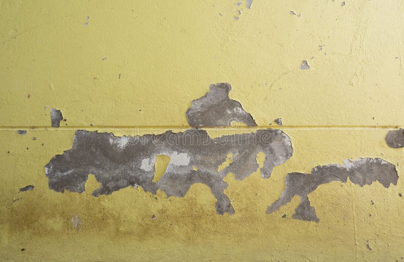 The House Wall Has Stains and Discoloration Stock Photo - Image of ...