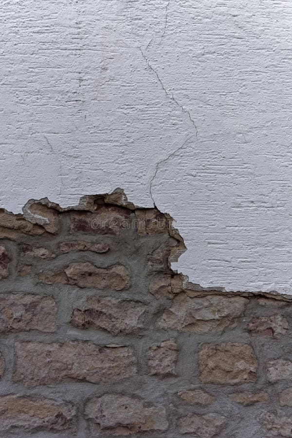 House Wall Outdoor, Damaged Stock Image - Image of abstract ...
