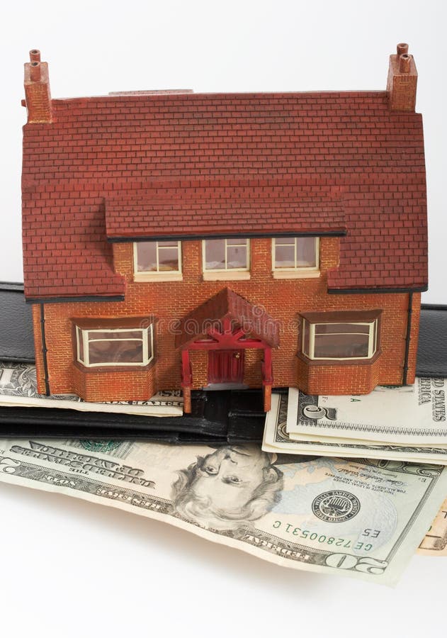 House made of money stock image. Image of construction - 25945111