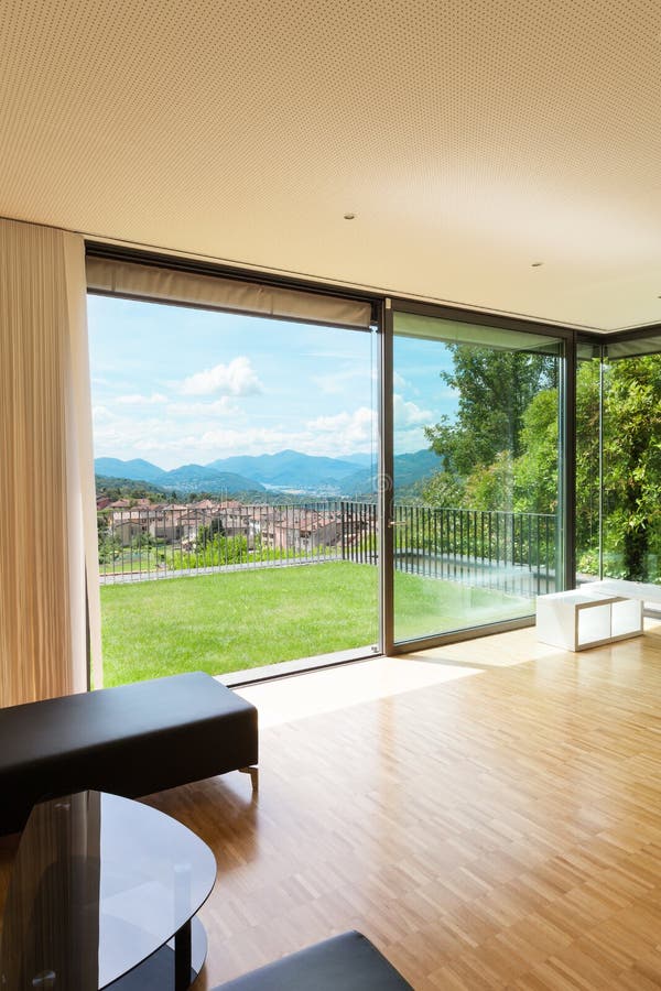 Interior, wide loft stock image. Image of indoor, interior - 51028995