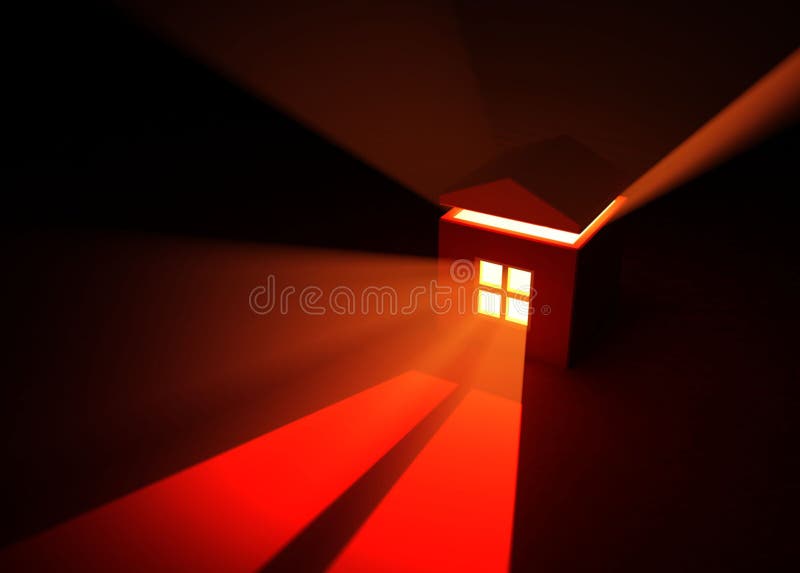 House Window Light stock illustration. Illustration of effect - 6010975
