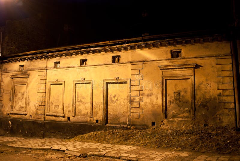 A house without windows stock image. Image of dark, house - 30979085