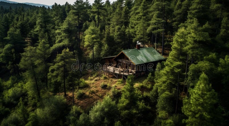 House in the Woods, House in the Forest, Modern Wooden House in the ...