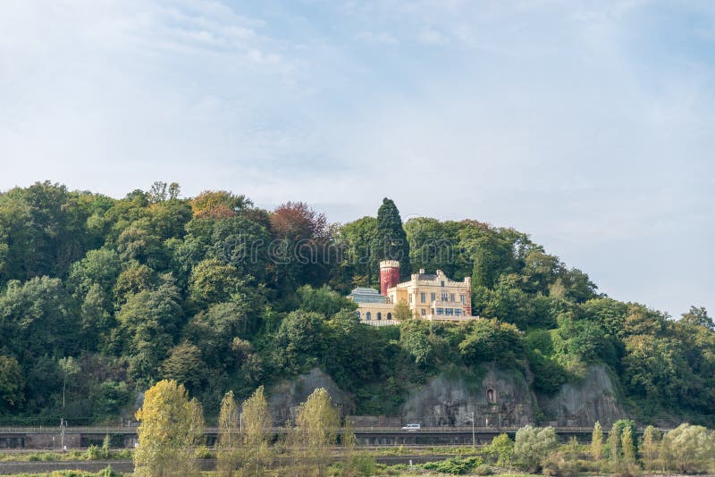 House Overlooking River Woods Stock Photos - Free & Royalty-Free Stock ...
