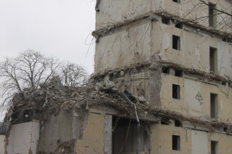 House wrecking stock photo. Image of skyscraper, abstract - 49473326