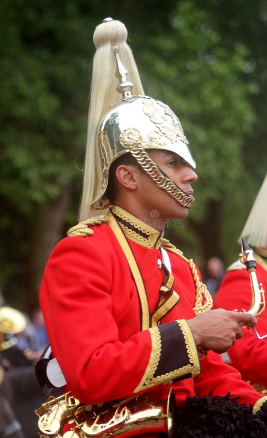 The Household Cavalry Band editorial photography. Image of ...
