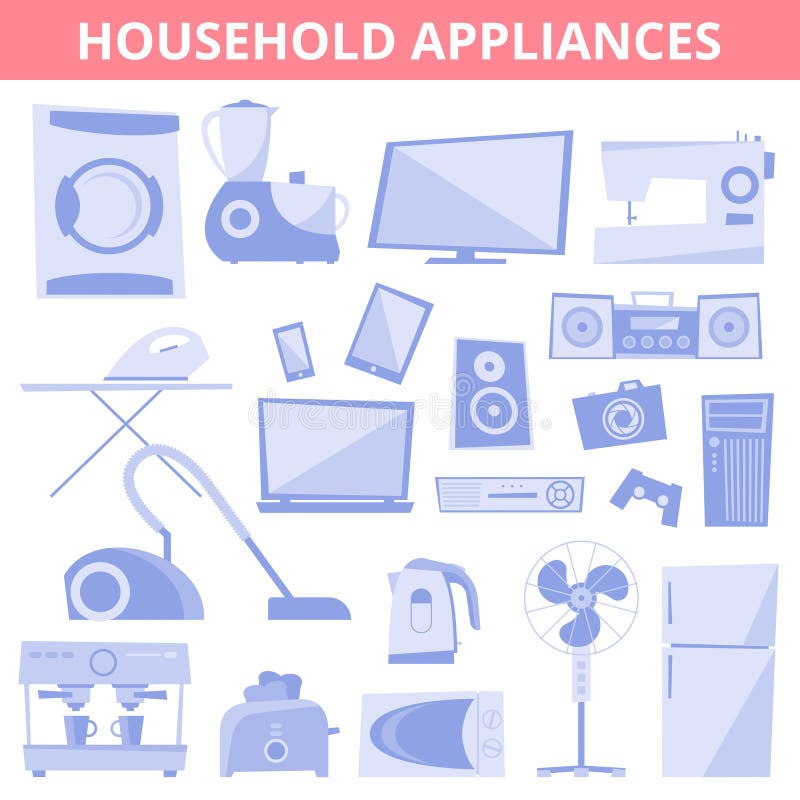 Funny Electrical Appliances Stock Illustrations – 69 Funny Electrical ...