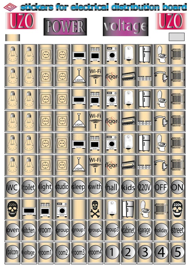 Appliances Stickers Stock Illustrations – 231 Appliances Stickers Stock ...