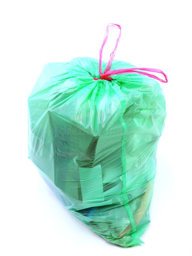 Household garbage stock image. Image of green, dispose - 23096513