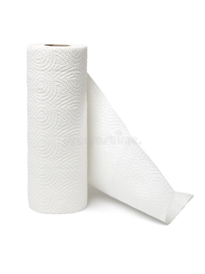 Household tissue roll stock image. Image of roll, white - 12693975
