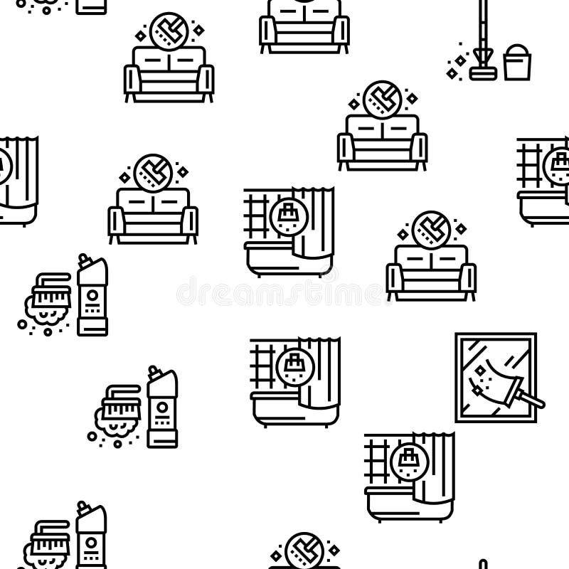 Housekeeping Pictograms Stock Illustrations – 99 Housekeeping ...