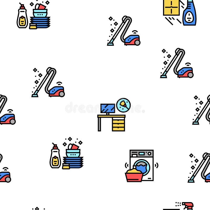 Housekeeping Pictograms Stock Illustrations – 99 Housekeeping ...
