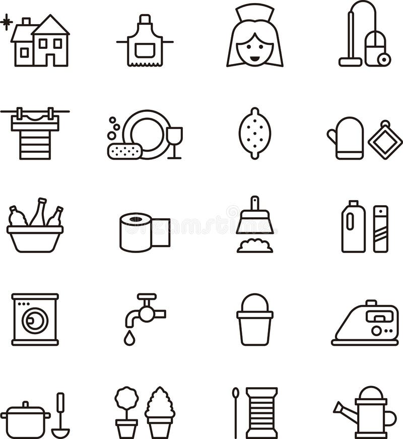 Housekeeping Stock Illustrations – 41,131 Housekeeping Stock ...