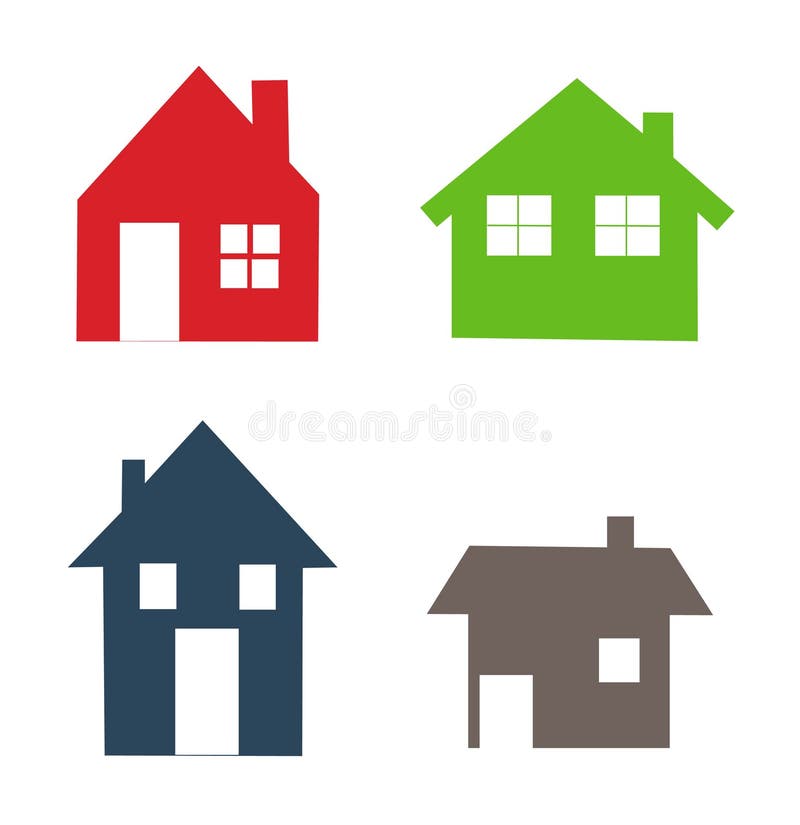 Houses icons set stock vector. Illustration of graphic - 56009599 Houses icons set stock vector. Illustration of graphic - 56009599