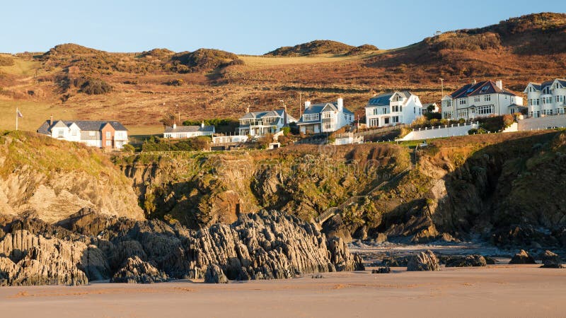 Combesgate Beach Devon stock photo. Image of scenic, outdoors - 29758074