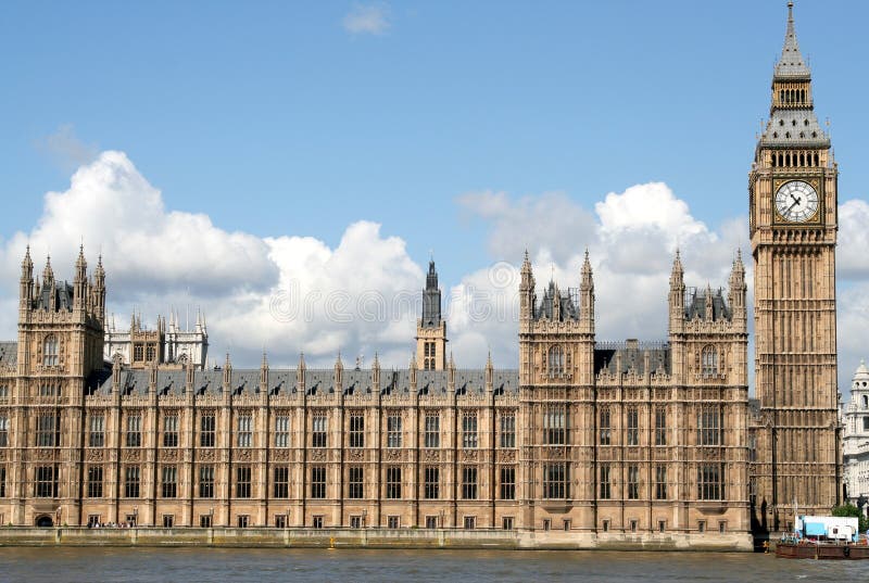 Houses of Parliament stock image. Image of government, architecture ...