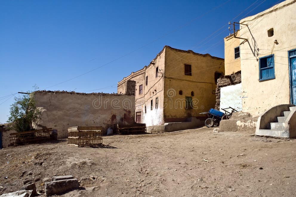Houses of Qurna stock image. Image of architecture, death - 11612187