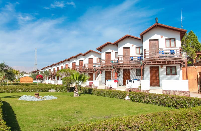 Traditional Chinese Wooden House Under Blue Sky Stock Photo - Image of ...