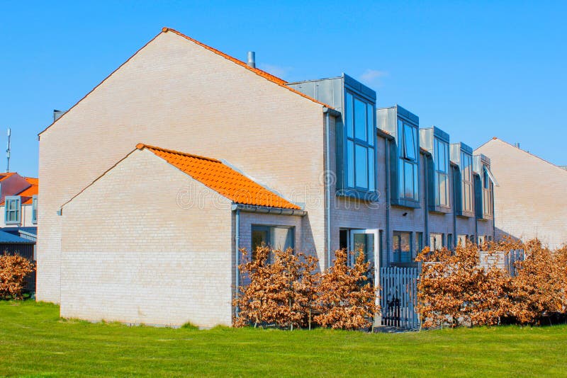 Houses in a row stock photo. Image of neighborhood, modern - 53072158
