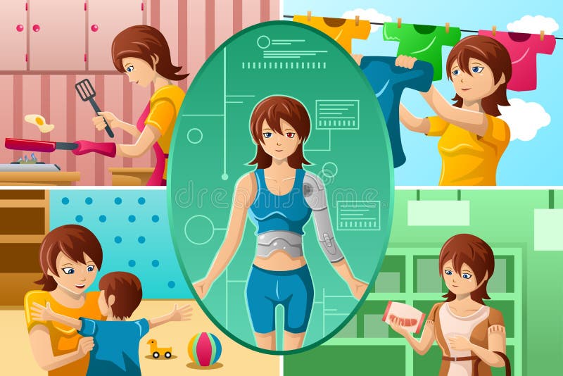 Multiple Tasks Business Woman Vector. Many Hands Simultaneously ... Multiple Tasks Business Woman Vector. Many Hands Simultaneously ...