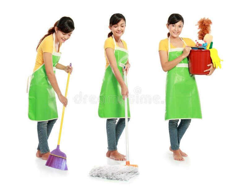 Housework stock photo. Image of holding, female, house - 23968266