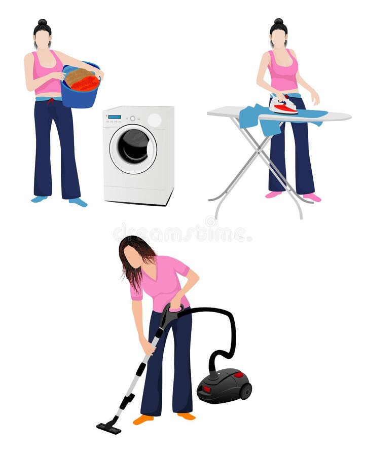 Housework Symbol Stock Illustrations – 69,445 Housework Symbol Stock ...