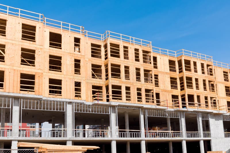 Housing Construction stock image. Image of frame, apartment - 73475873