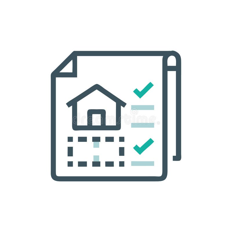 Housing Development Plan Icon for Community Engagement Stock ...