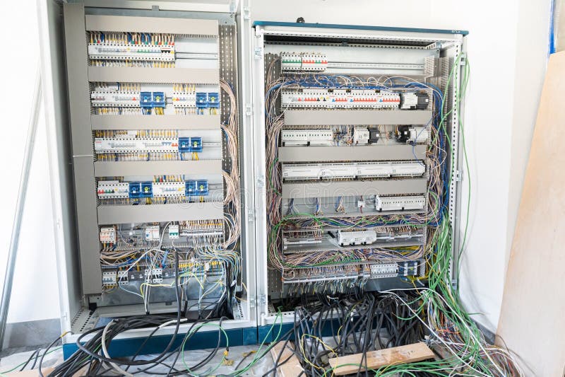 The Housing of the Electric Control Panel for Power Supply and ...