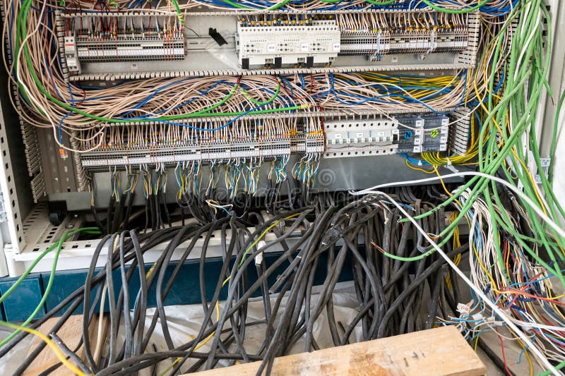 The Housing of the Electric Control Panel for Power Supply and ...