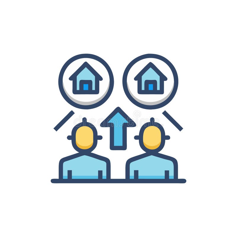 Housing Equity Icon for Community Inclusion Stock Illustration ...